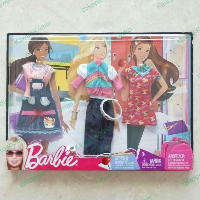 Promo Barbie Fashion Pack: School Life Diskon 23% Di Seller Fredrinn ...