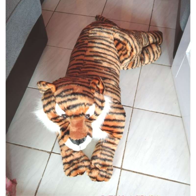 Promo Best Seller Boneka Kucing Harimau Singa Macan Tutul Jumbo Besar 1 ...