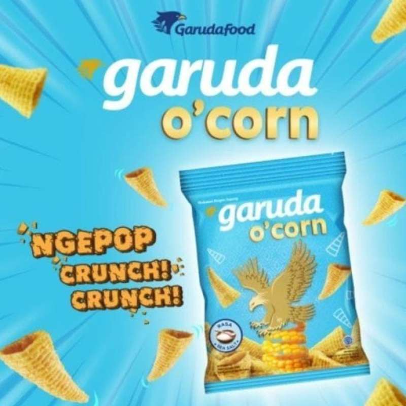 Jual Kerupuk Garuda Potato Ocorn 60 Gr Jumbo Pack Bbq Dan Sea Salt - O ...