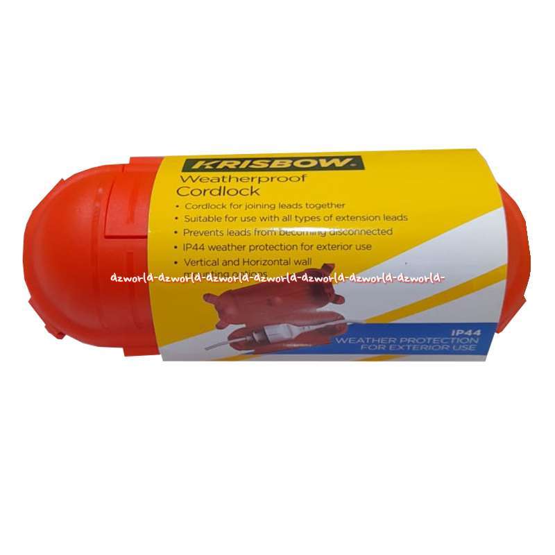 Jual Krisbow Kotak Pelindung Kabel Colokan Outdoor Orange Box Tempat ...