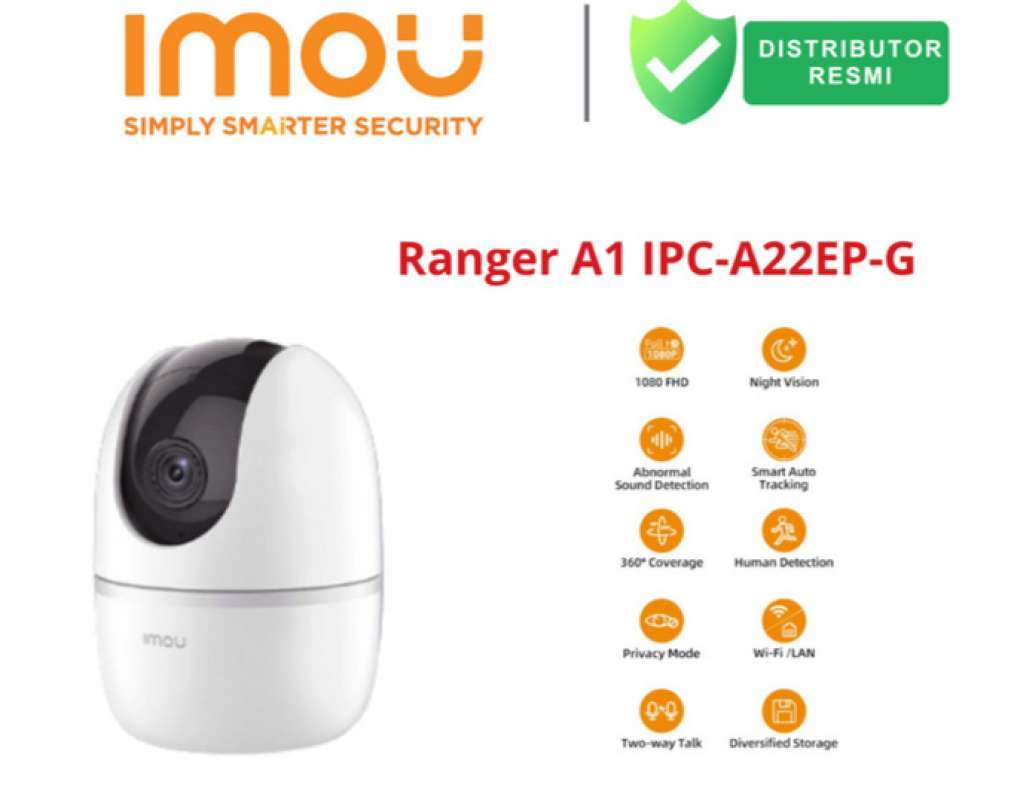 Jual Ranger A1 Ipc-a22ep-g-imou - Imou Ranger A1, Smart Cctv Kamera ...