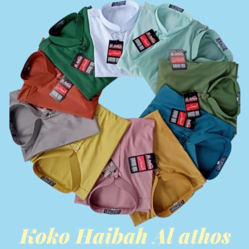 Jual Koko Haibah Al Athos Model Ammu Original Di Seller Aghanim ...