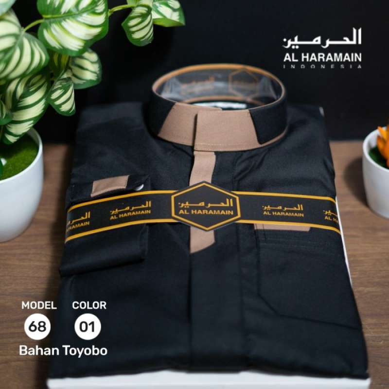 Jual Al Haramain Jubah / Gamis Pria Remaja Premium Resleting Kombi (68 ...