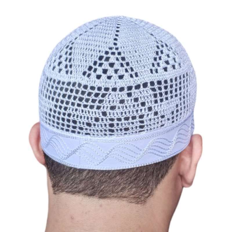 Jual Al Muzzammil Muslim Apparel Peci Rajut Saudi Lokal Type C Di ...