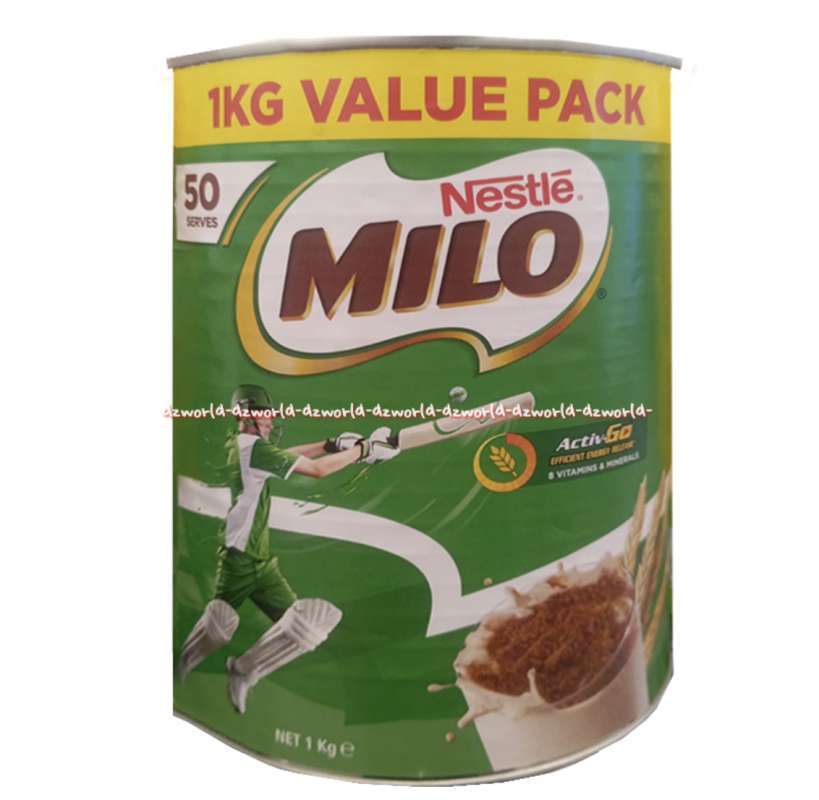 Jual Nestle Milo Kaleng 1kg Value Pack Minuman Serbuk Cokelat Dengan ...