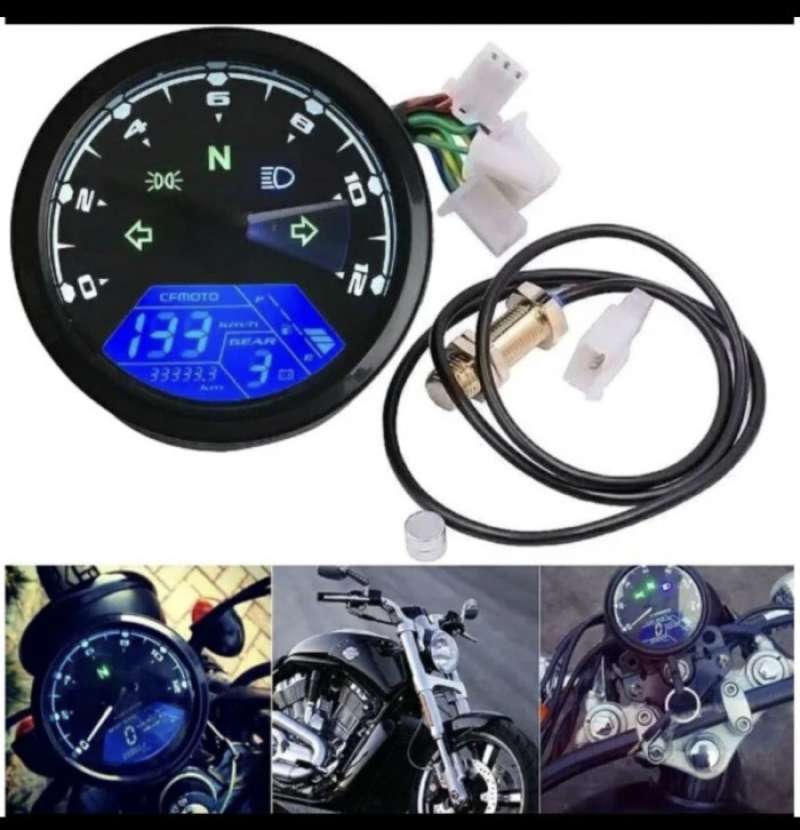 Promo Speedometer Spedometer Spidometer Digital Led Lengkap Fitur ...