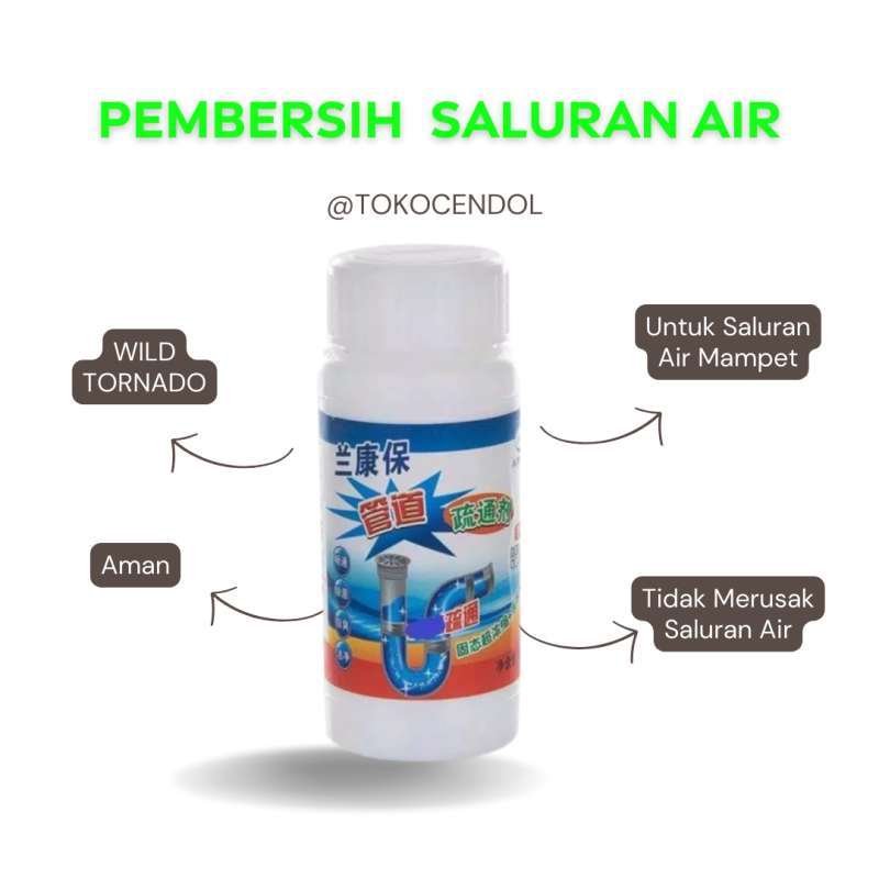 Promo Bubuk Pembersih Pipa Saluran Air Mampet Tersumbat Soda Api ...