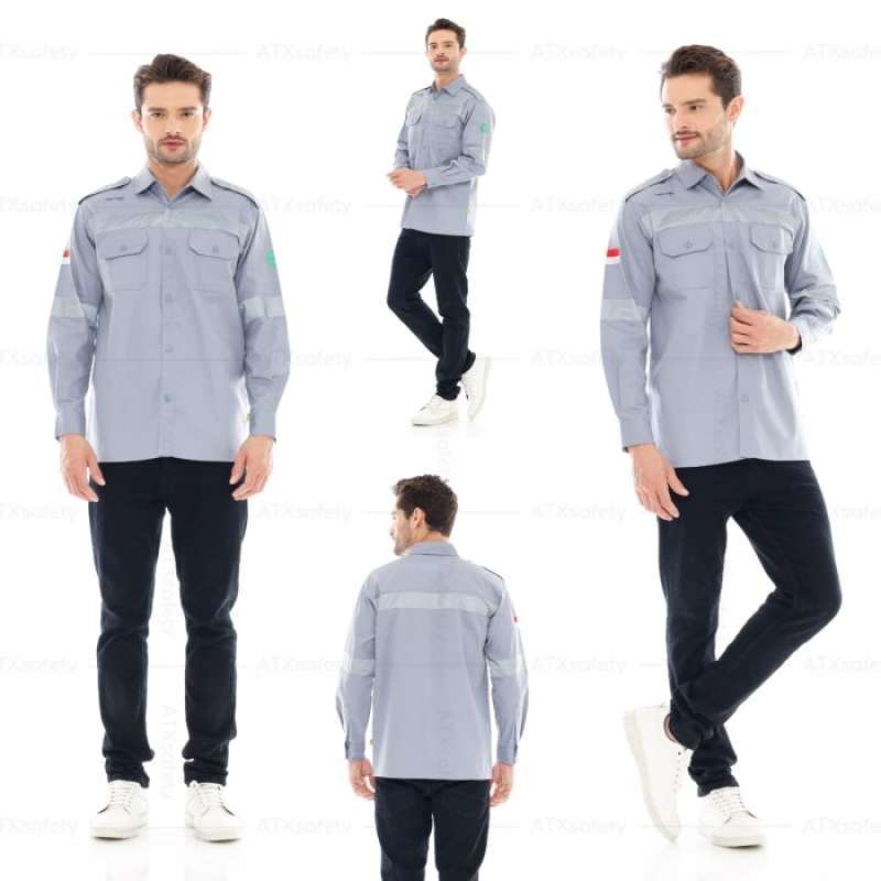 Promo Promo- Wearpack Safety Baju Safety Baju Kerja Atx Bordir K3 Dan ...