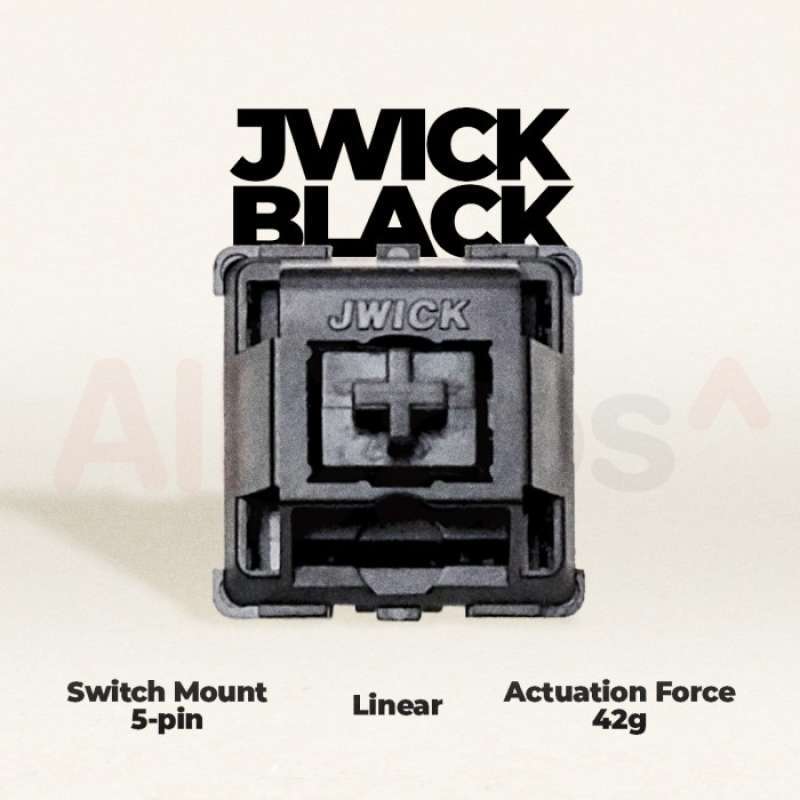 Jual Jwk / Jwick Black Linear Switch 58.5g Pcb Mount Di Seller Jete ...