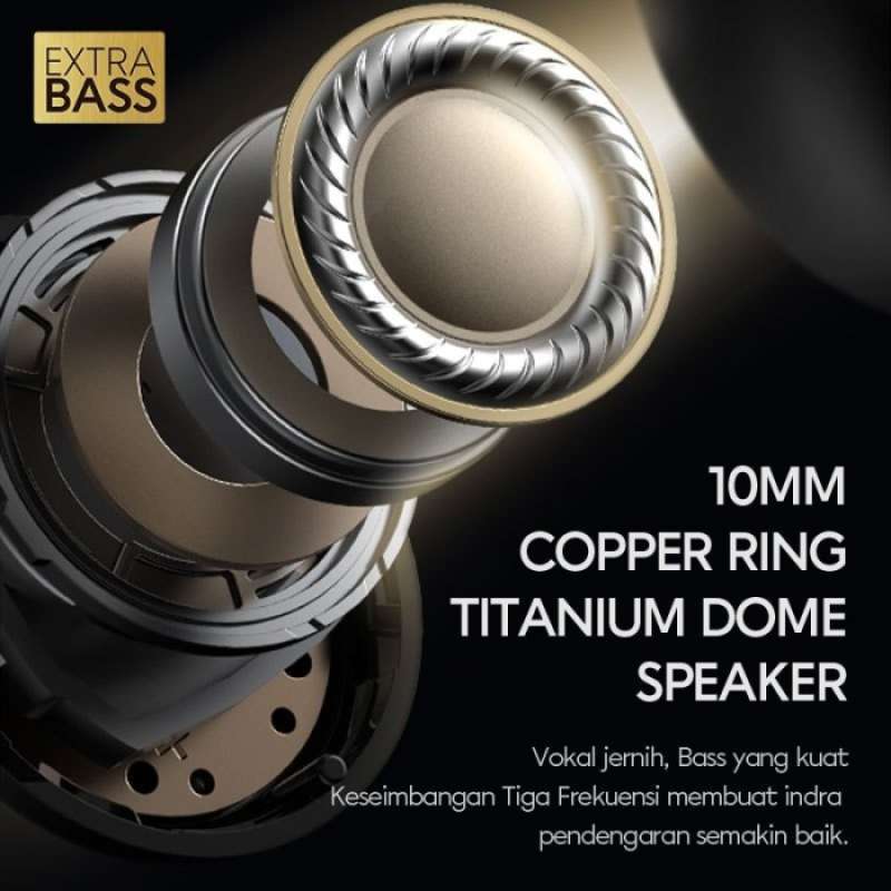 Promo Vivan Life 100 In Ear Wireless Bluetooth Earbuds Enc Tws Extra ...