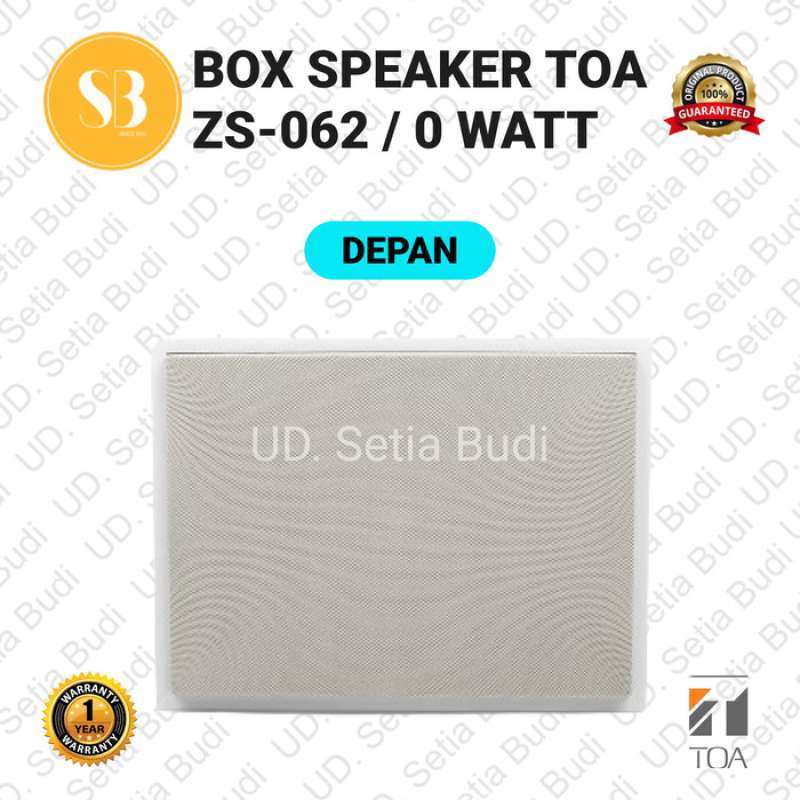 Promo Toa Box Speaker Zs-062 Asli Dan Bergaransi Diskon 23% Di Seller ...