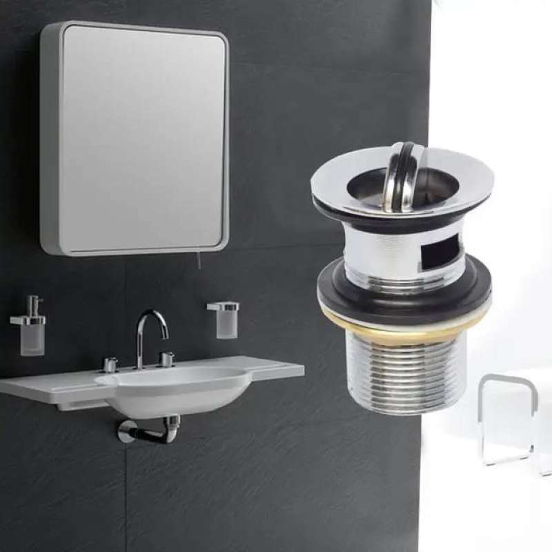 Jual Afur Wastafel Cuci Tangan Stainless 1 1/4 Inch Model Xs5 Di Seller ...