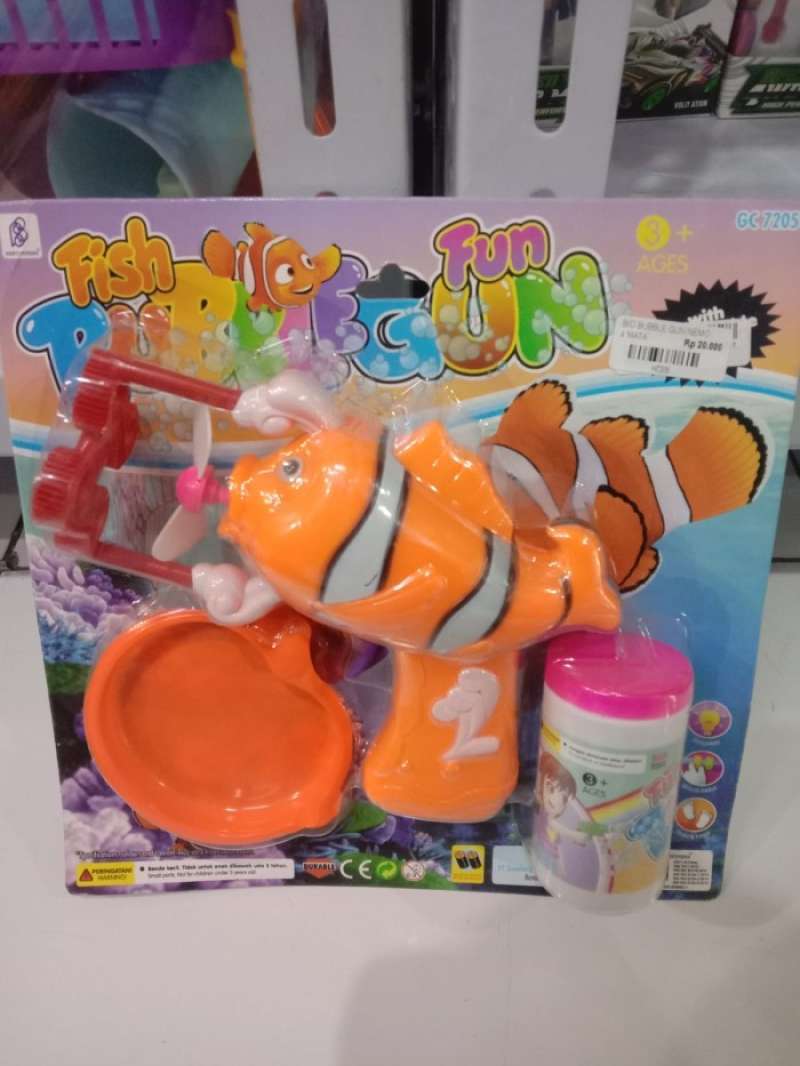 Promo Mainan Tembakan Gelembung Bubble Gun Anak Bentuk Ikan Finding ...