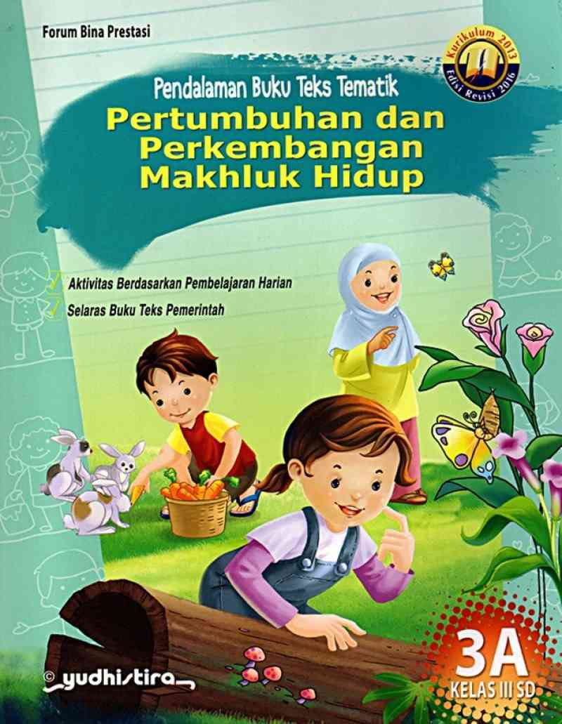 Promo Sd Kl.iii Pbt Tematik Pert&perkemb Makhluk Hidup Jl.3a K/13 ...