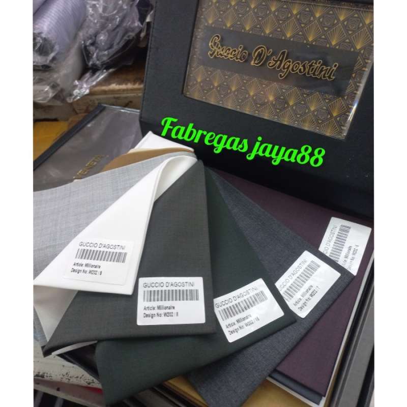 Jual Kain Wool Super 350's Made In Italy Bahan Jas Premium Di Seller ...