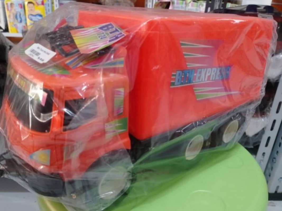 Promo Mainan Anak Mobil Box Truck Container Truk Barang Besar Jumbo ...