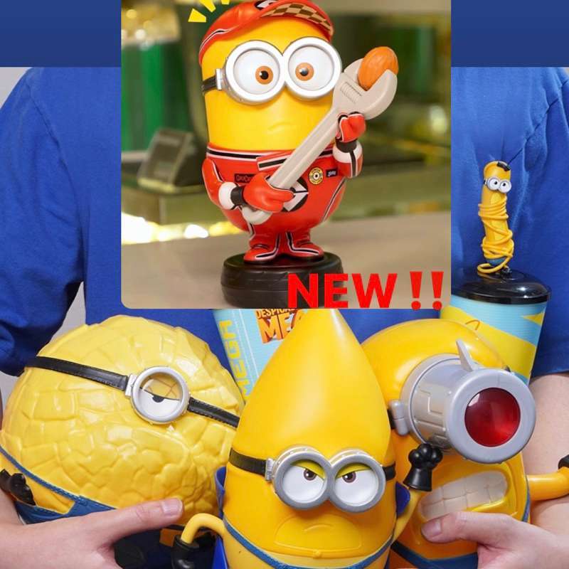 Jual Tumbler Xxi Minions Despicable Me 4 Popcorn Bucket Di Seller Ksm ...