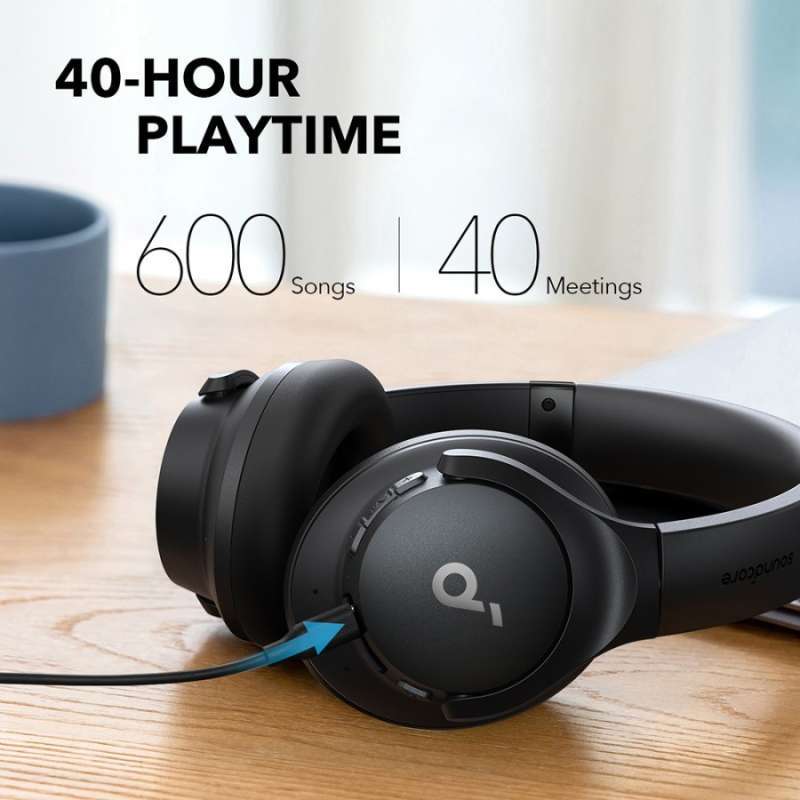 Promo Anker Soundcore Q20i Wireless Headphone Hybrid Anc Bass Up ...