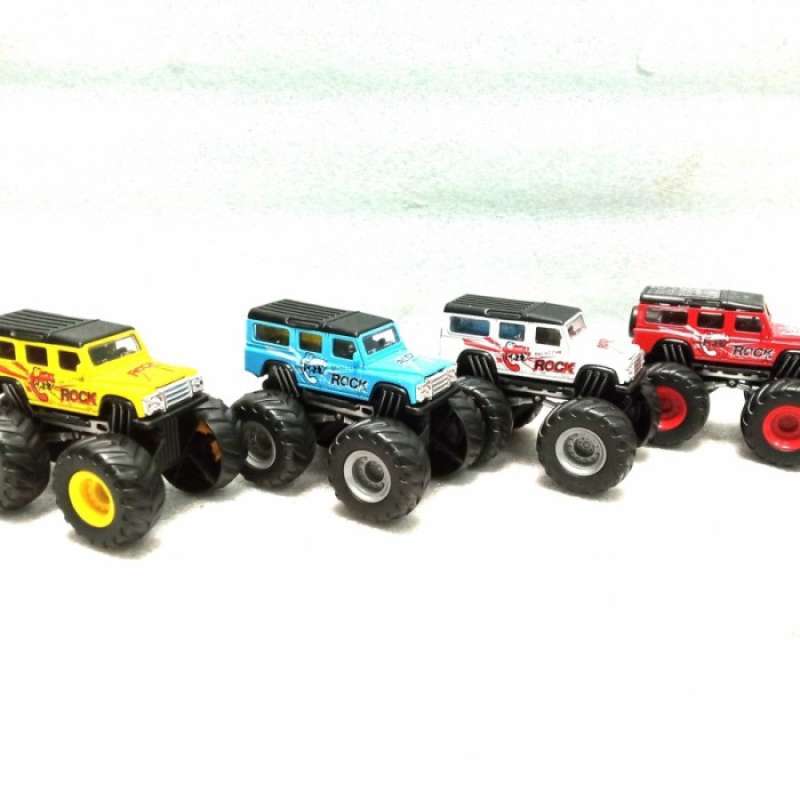 Promo Mainan Diecast Mobil Jeep Off Road Rock Monster 2870 Harga Satuan ...
