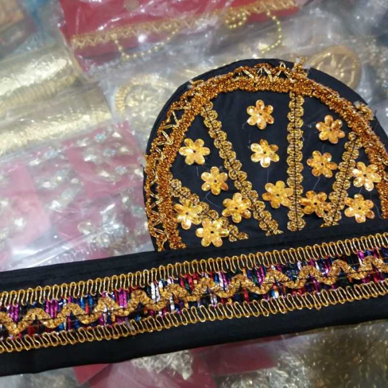 Jual Topi Adat Aceh Tari Saman // Aksesoris Kepala Adat Aceh - No 2 Di ...