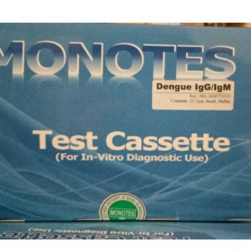 Promo Mono/ent Gene Dengue Igg/igm Device/cassete Diskon 23% Di Seller ...
