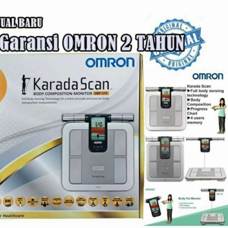 Promo Timbangan Badan Digital Karada Scan Hbf-375/timbangan Lemak ...