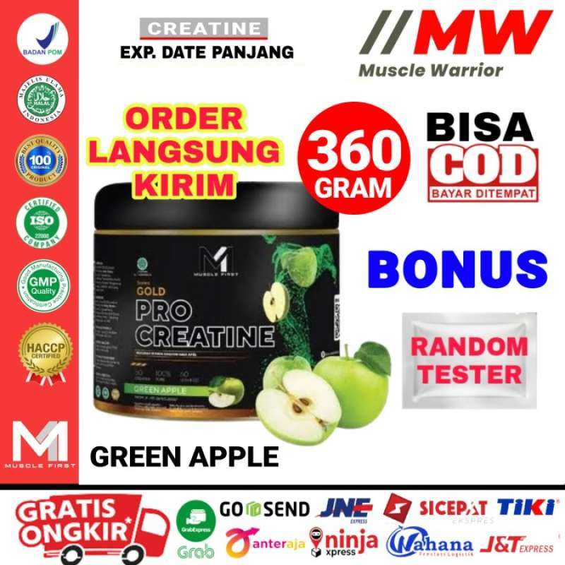 Promo M1 Creatine 300 Gram Muscle First Creatine 300gr M1 Kreatin Bubuk ...