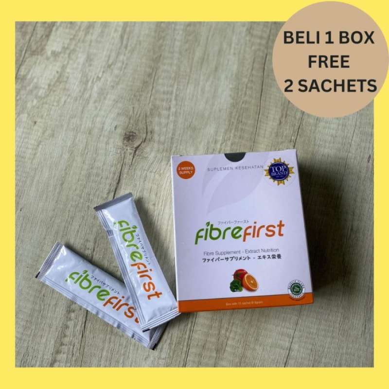 Promo Fibre First Minuman Diet Detox | Two Weeks Supply | 15 Sachet ...