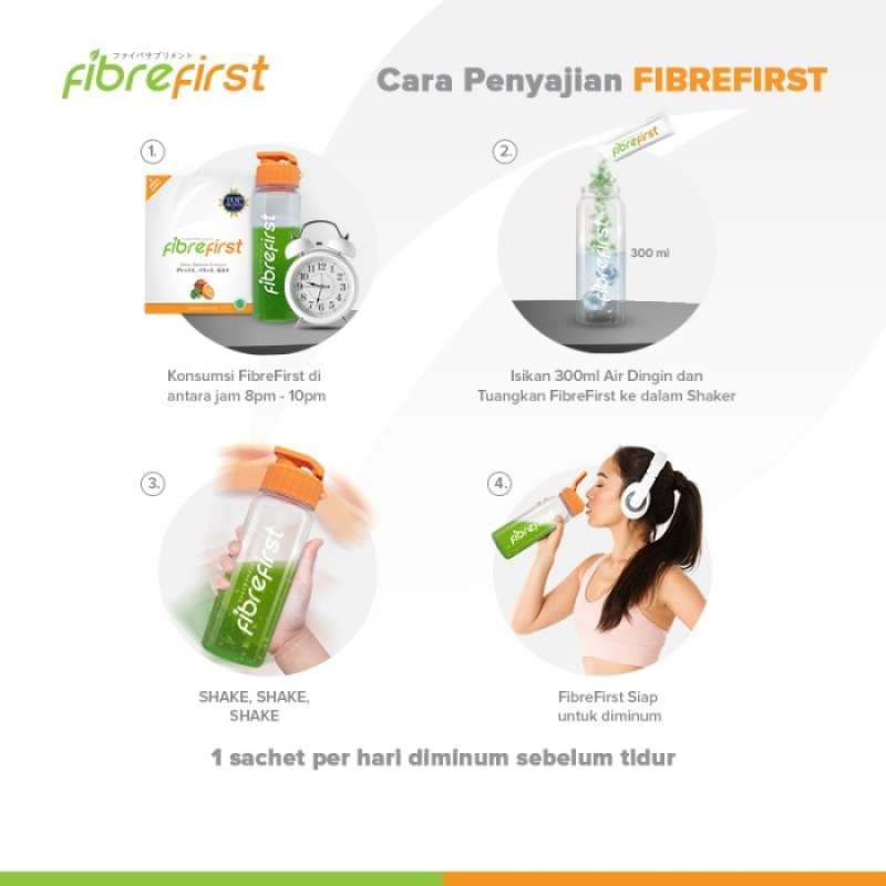 Promo Fibre First Minuman Diet Detox | Two Weeks Supply | 15 Sachet Diskon 23% Di Seller Albeta ...