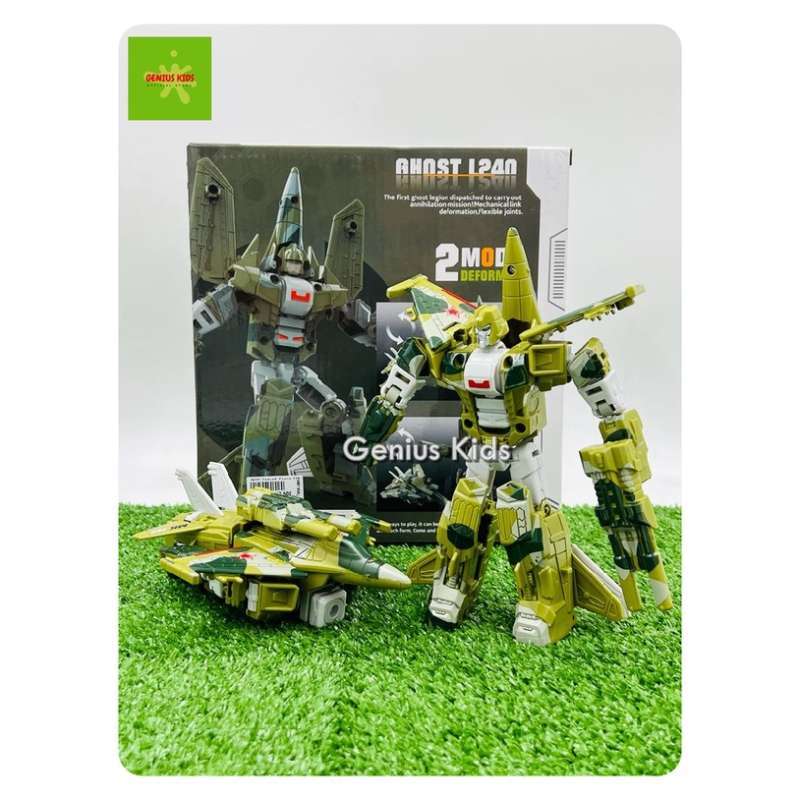 Promo Mainan Robot Pesawat Tempur Deformation Plane Robot Tank ...