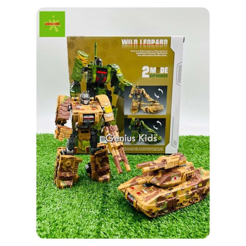 Promo Mainan Robot Pesawat Tempur Deformation Plane Robot Tank ...