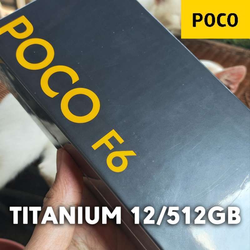 Jual Poco F6 12/512 Titanium Garansi Resmi Snapdragon 8s Gen 3 Di ...