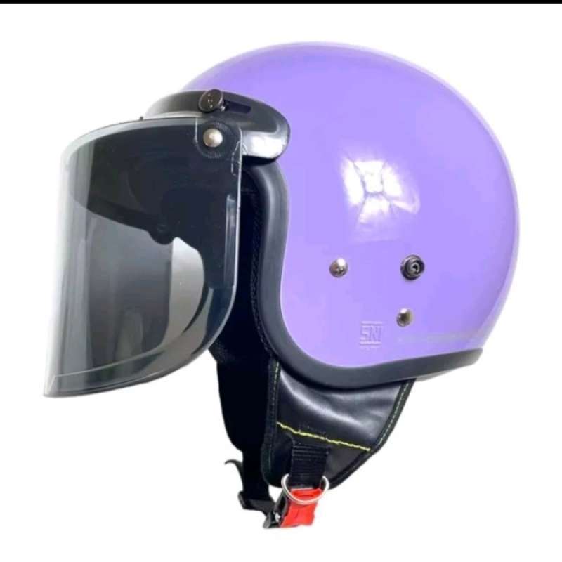 Promo Visor Datar Venom Untuk Helm Model Tanpa Topi. - Putih Diskon 23% ...