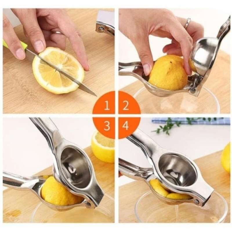 Jual Alat Peras Jeruk Nipis Perasan Lemon Squeezer Stainless Steel Besi ...