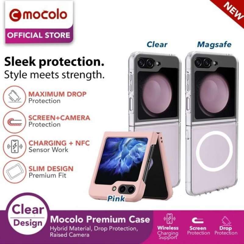 Jual Mocolo Slim Case Samsung Galaxy Z Flip 6 - MagSafe Casing Flip6 ...
