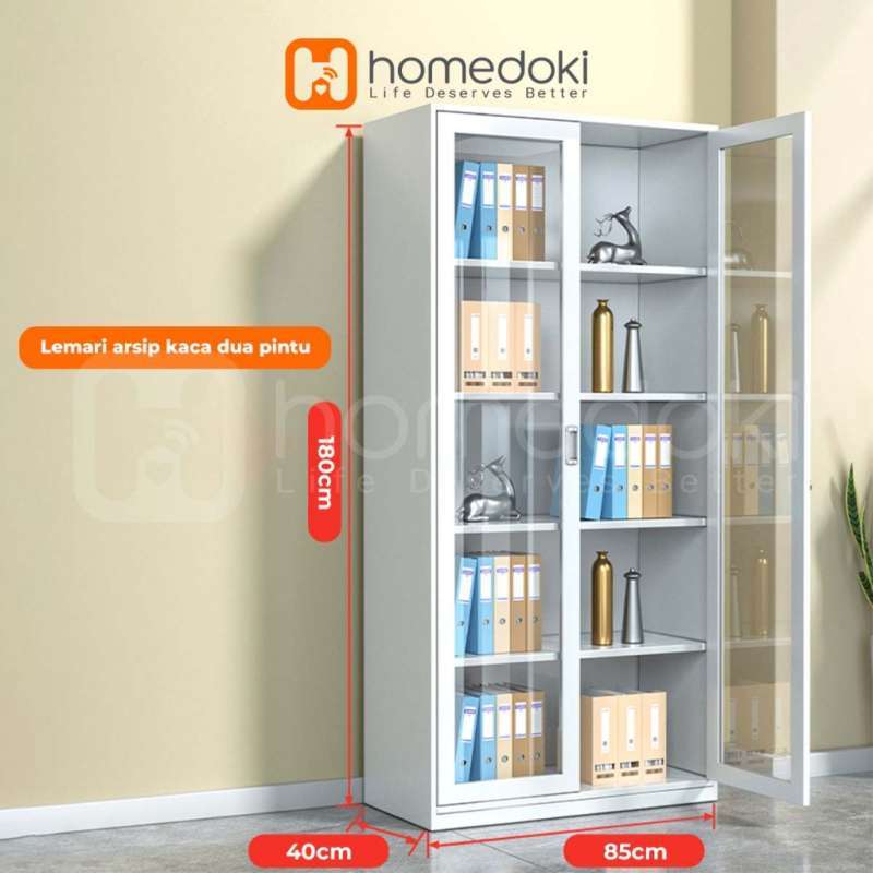 Promo Homedoki Lemari Arsip Sekolah/lemari Arsip Kantor/lemari Arsip ...