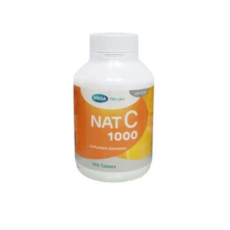 Promo Mega We Care Nat C 1000 150 Tablets Diskon 33% Di Seller Rizky ...