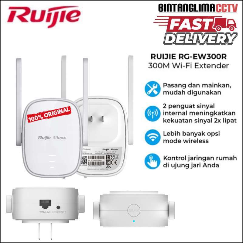 Jual Ruijie Rg Ew300r 300m Mesh Wifi Extender Di Seller Bintanglima ...