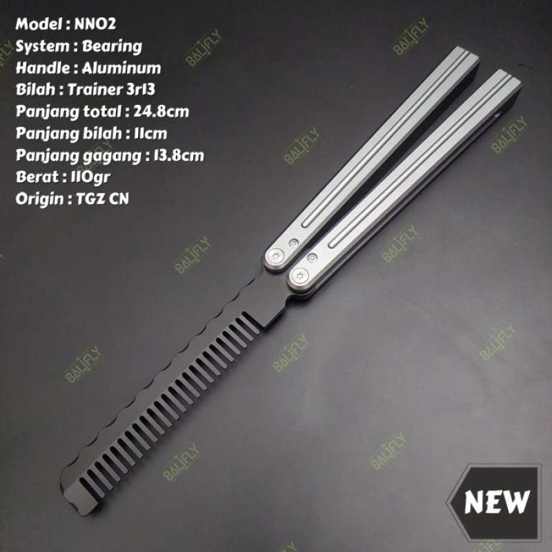 Jual Balisong Butterfly Knife Nn02 Comb - Pivot Di Seller Pro-id ...