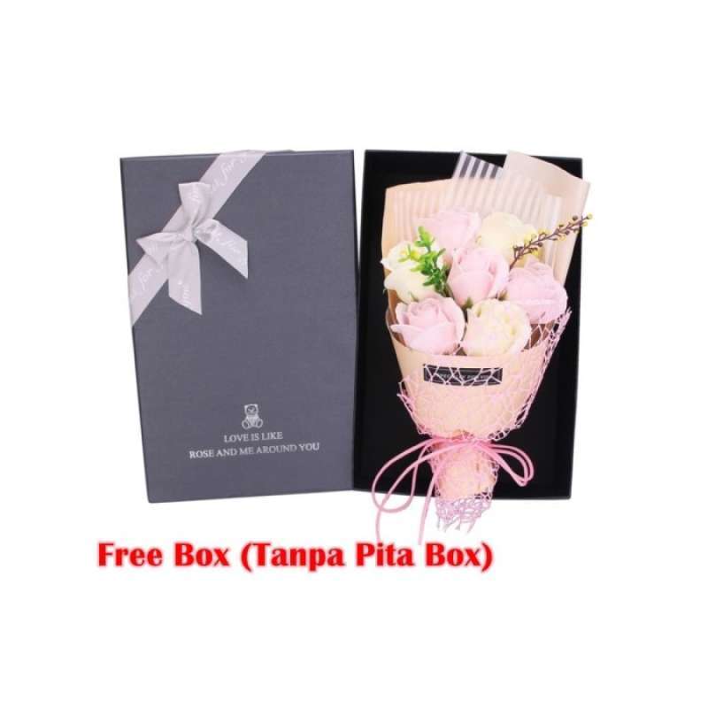 Promo Buket Bunga Mawar Sabun Kado Wisuda / Ulang Tahun / Valentine ...