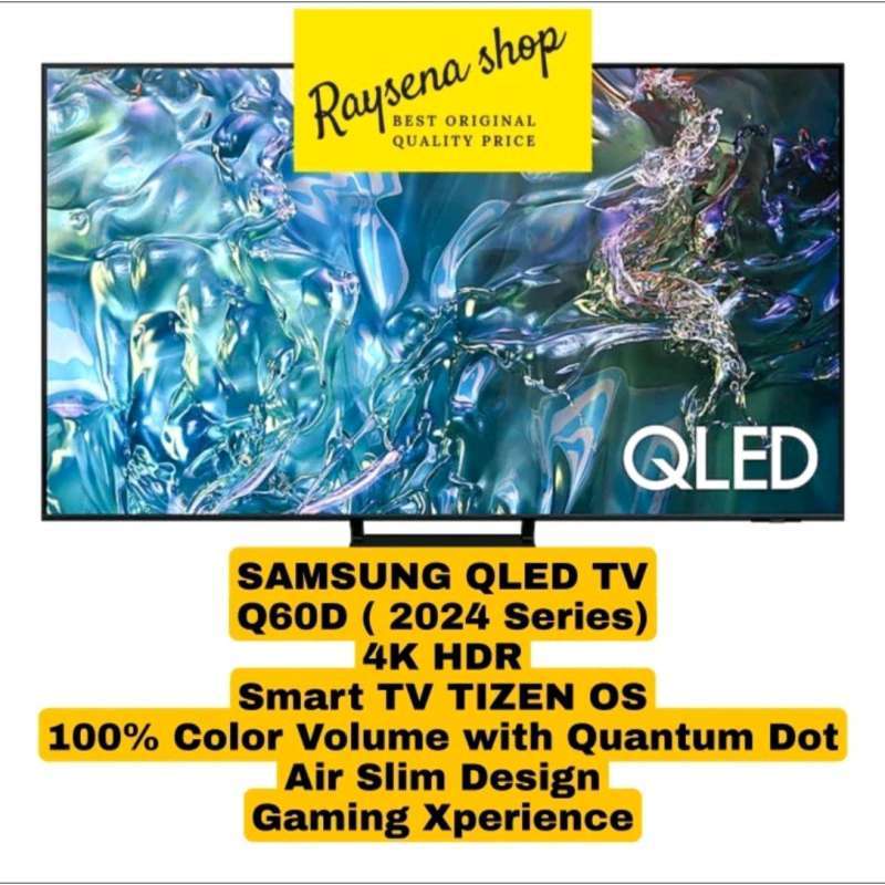 Jual Samsung Qled 65q60d / Qa65q60d 4k Smart Tv 65 Inch 2024 Series Di ...