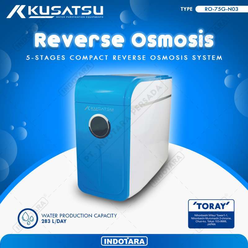 Jual Reverse Osmosis System Kusatsu Ro-75g-n03 - Blue Di Seller Pt ...
