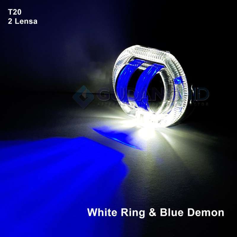 Jual Projie Bi Led 2.5 Inch Led Laser Cut Off Hi-lo Mini 2 Mata 8d Voxx ...