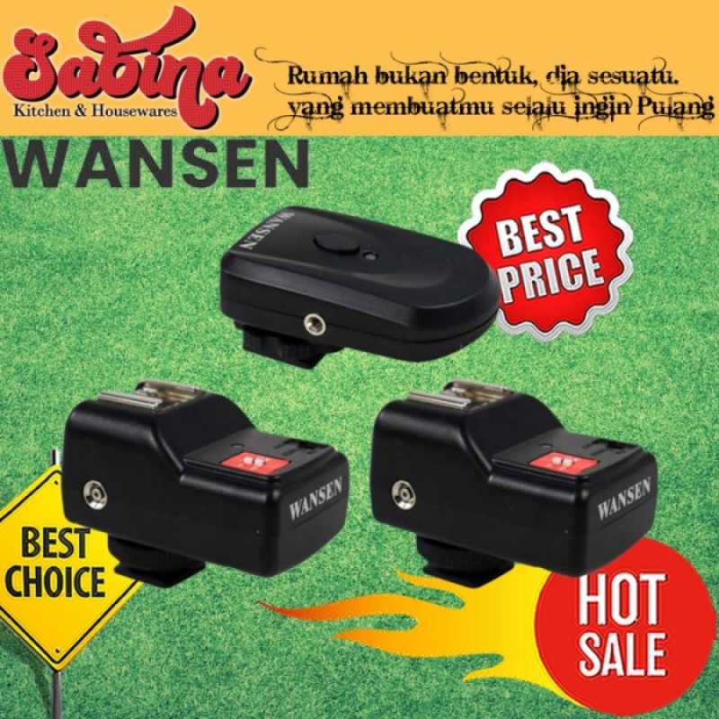 Promo Remote Wireless Flash Trigger Kamera Transmitter Dan Receiver ...