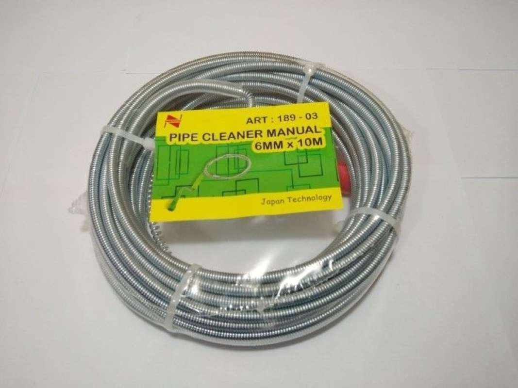 Promo Alat Pembersih Lubang Wastafel - Saluran /pipa Tersumbat 6mm X 10m Diskon 23% Di Seller ...
