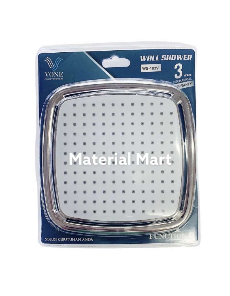 Promo Kepala Shower Mandi Kotak Set | Wall Shower Mandi Tanam Tembok ...