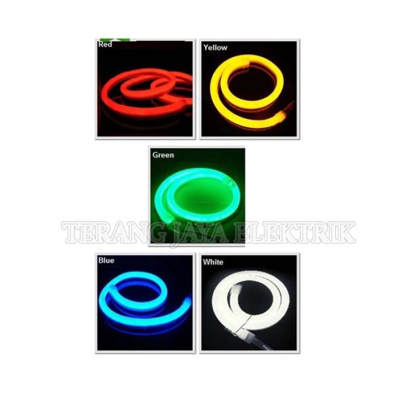 Promo Lampu Led Neon Flex/lampu Selang Strip Ip-44 220v Per 3 Meter ...