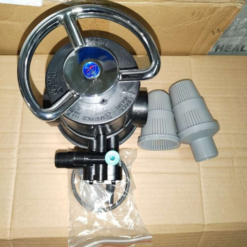 Promo Kepala 5 Way Valve Runxin Filter Air/5 Way Valve Runxin Softener ...