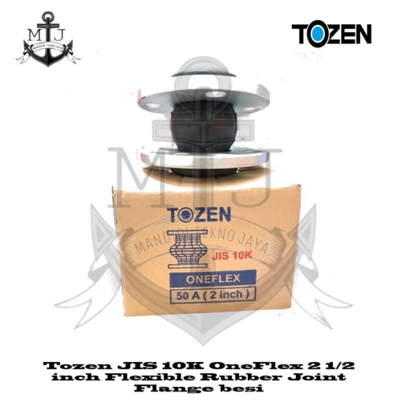 Promo Tozen Jis 10k Oneflex 2 1/2 Inch Flexible Rubber Joint Flange ...