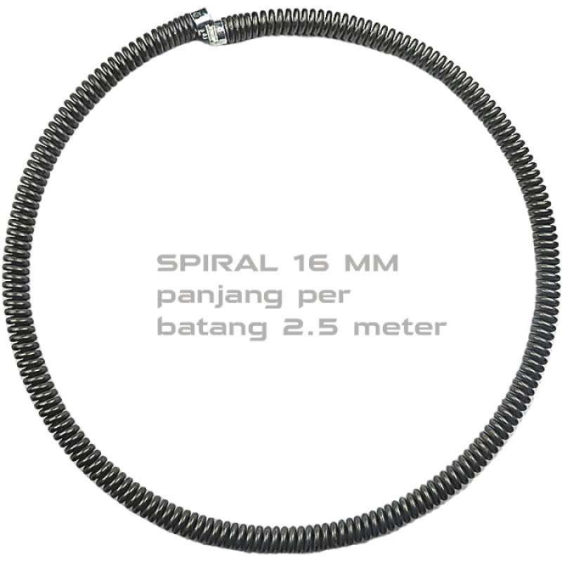 Promo Spiral 16mm Untuk Mesin Pipe Drain Cleaner Gqseries, Krisbow ...